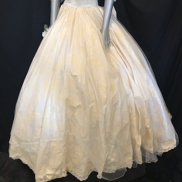Louise Hamlin Wright | Dresses | Wedding Dress Gown Ivory 6 Louise ...